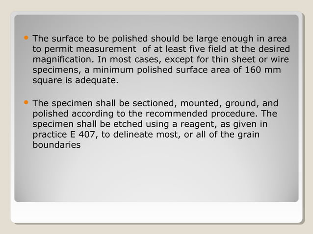 ASTM E 112 GRAIN SIZE MEASURING METHODS full standard, mecanical | PPS ...