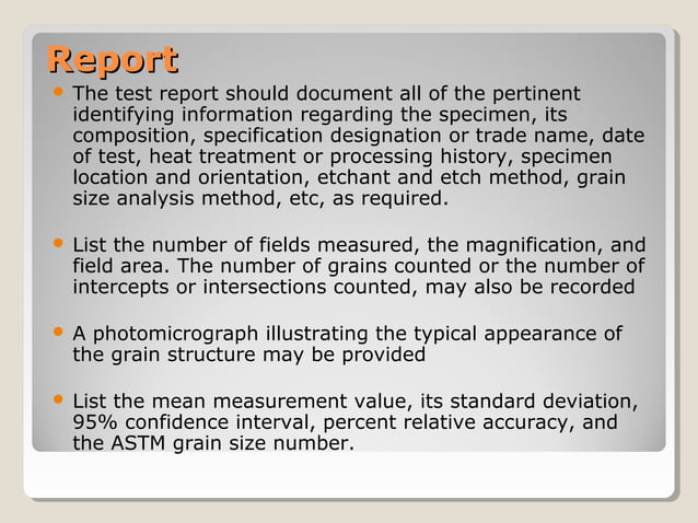 ASTM E 112 GRAIN SIZE MEASURING METHODS full standard, mecanical | PPS ...