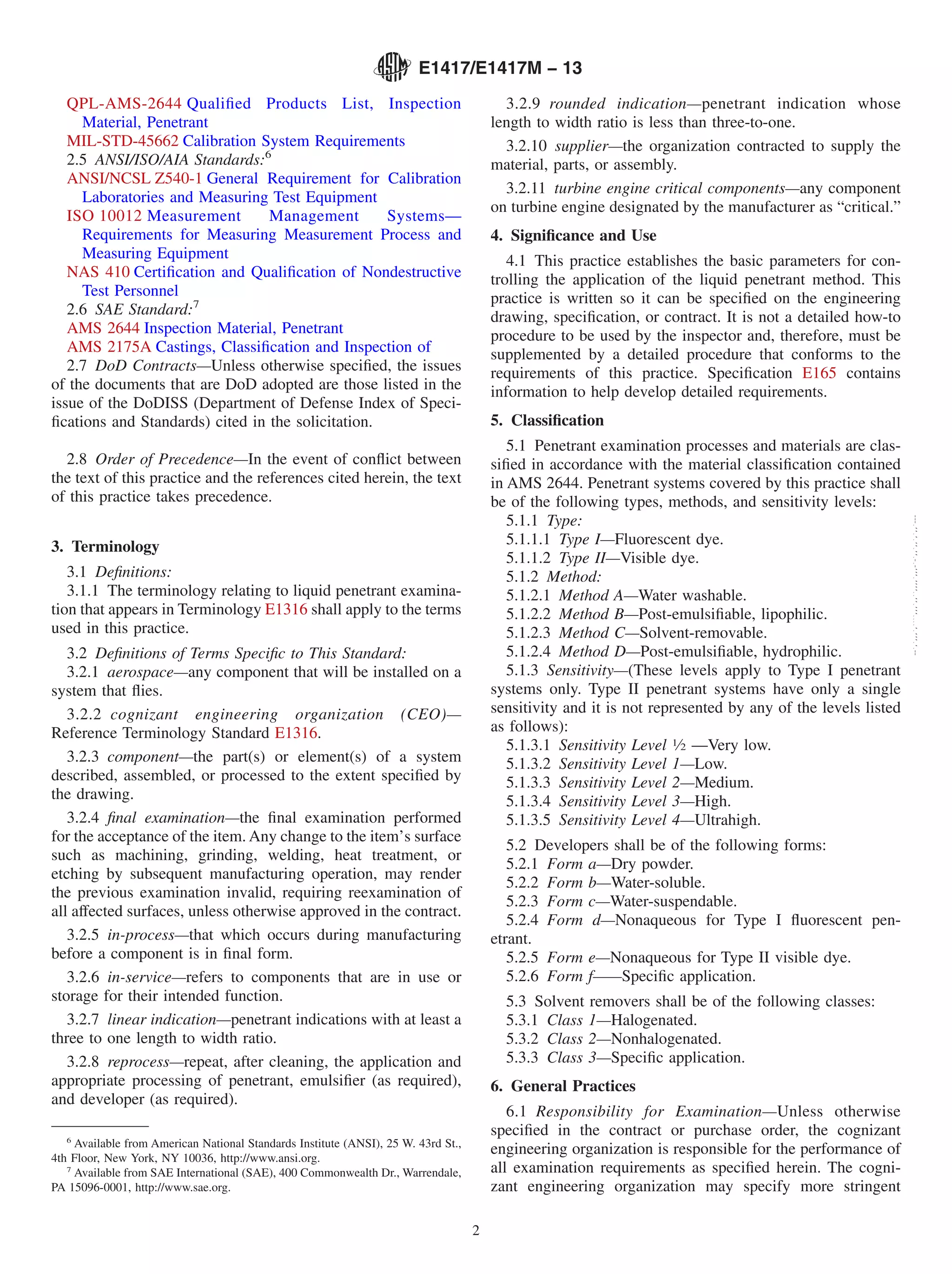 ASTM E 1417 - 2016 (Standard Practice for Liquid Penetrant Testing)....pdf