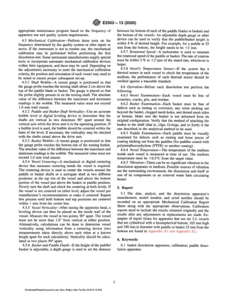 ASTM E2503 -13 (2022) standard practice for Qualification of basket and paddle dissolution ...