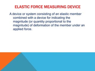 ASTM E6 : MEASUREMENT & CALIBRATION | PPTX