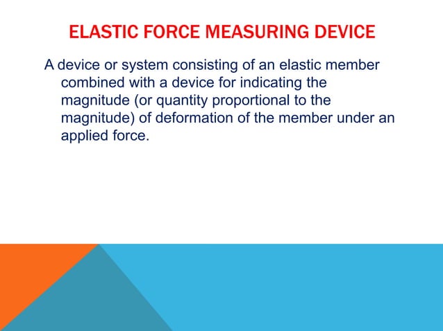 ASTM E6 : MEASUREMENT & CALIBRATION | PPT
