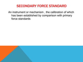 ASTM E6 : MEASUREMENT & CALIBRATION | PPTX