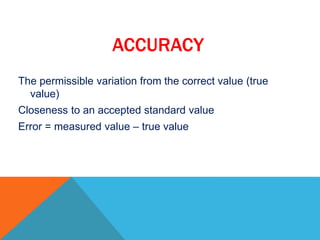 ASTM E6 : MEASUREMENT & CALIBRATION | PPTX