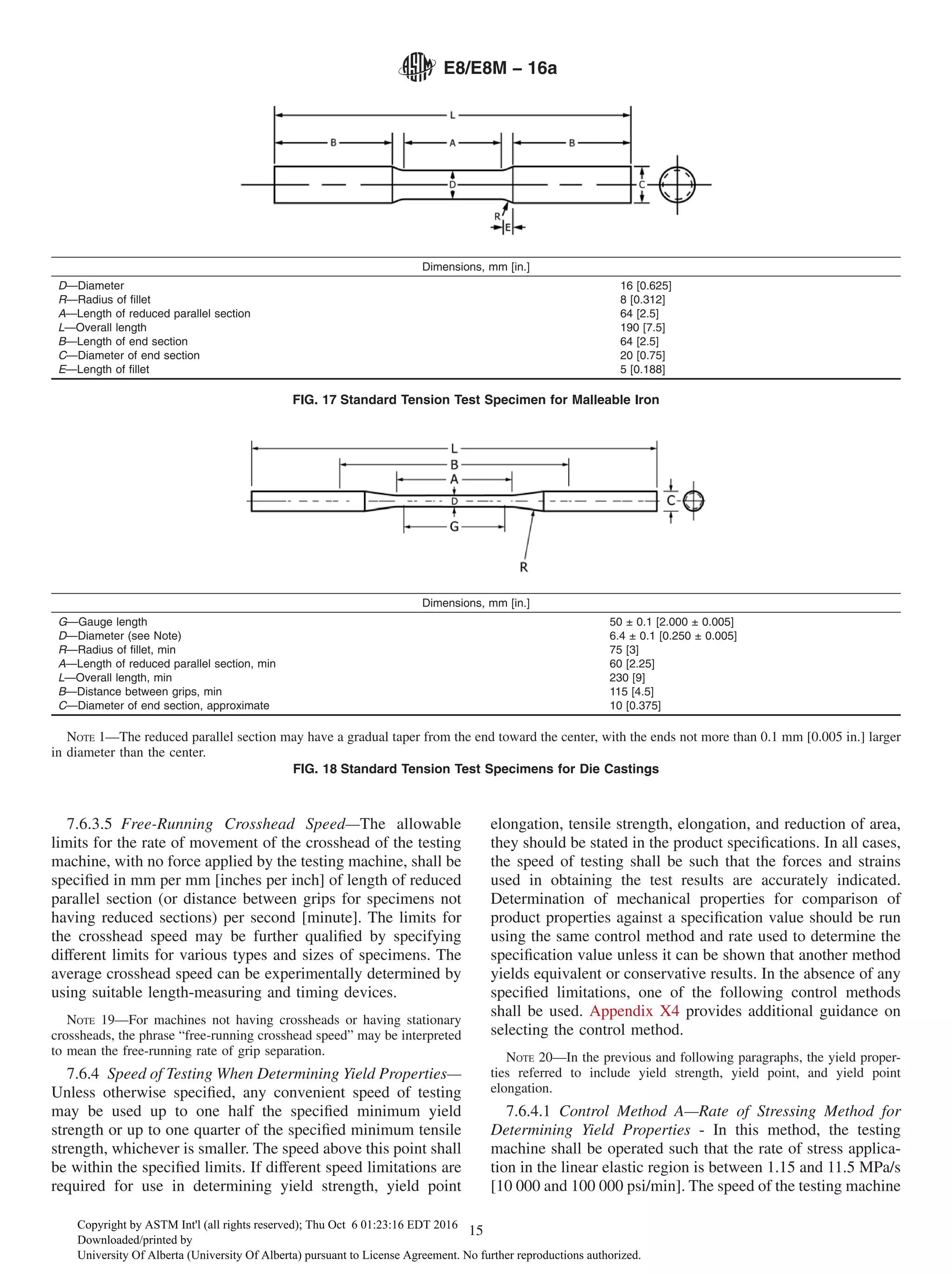 ASTM E8-E8M | PDF