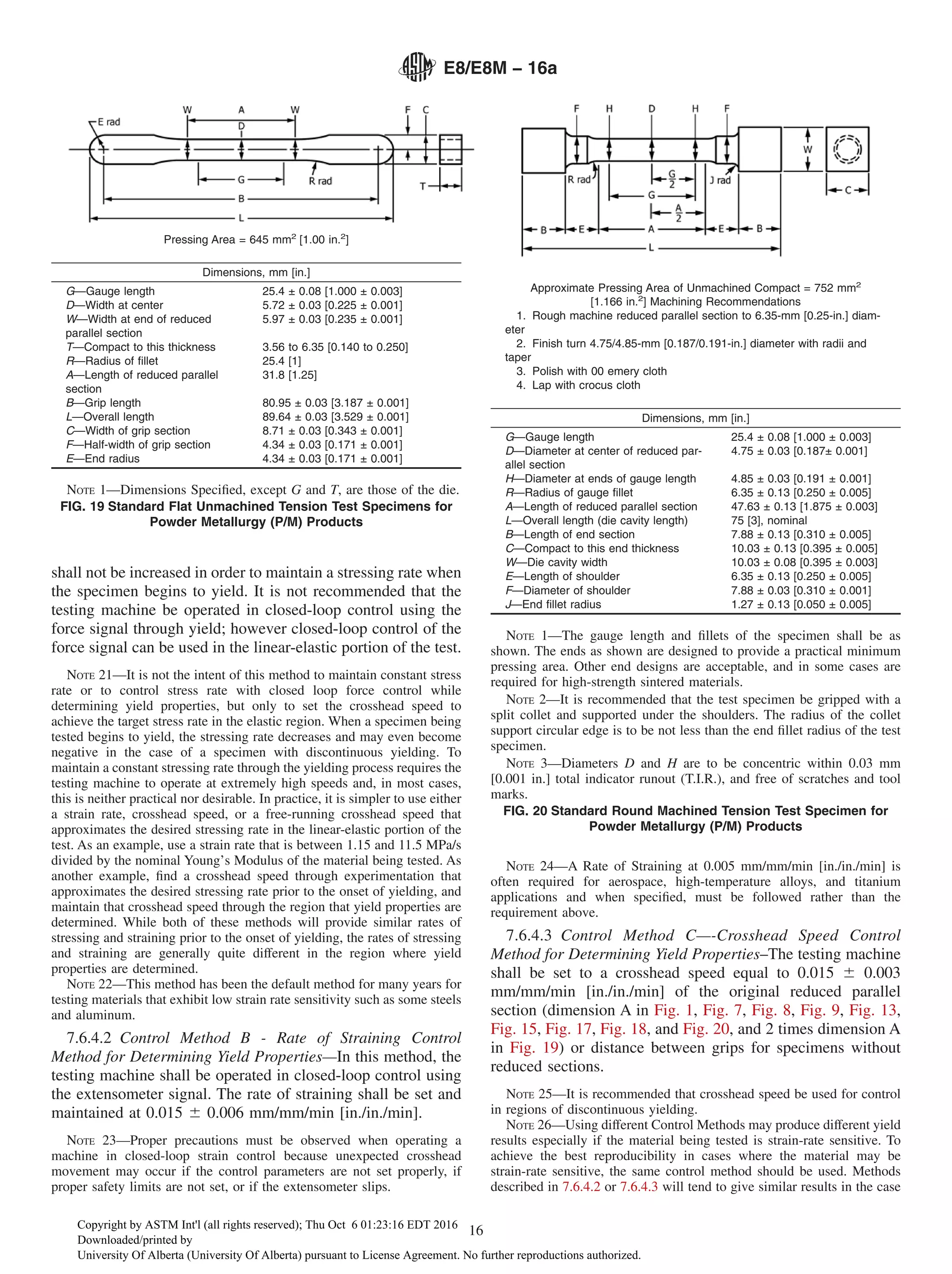 ASTM E8-E8M | PDF