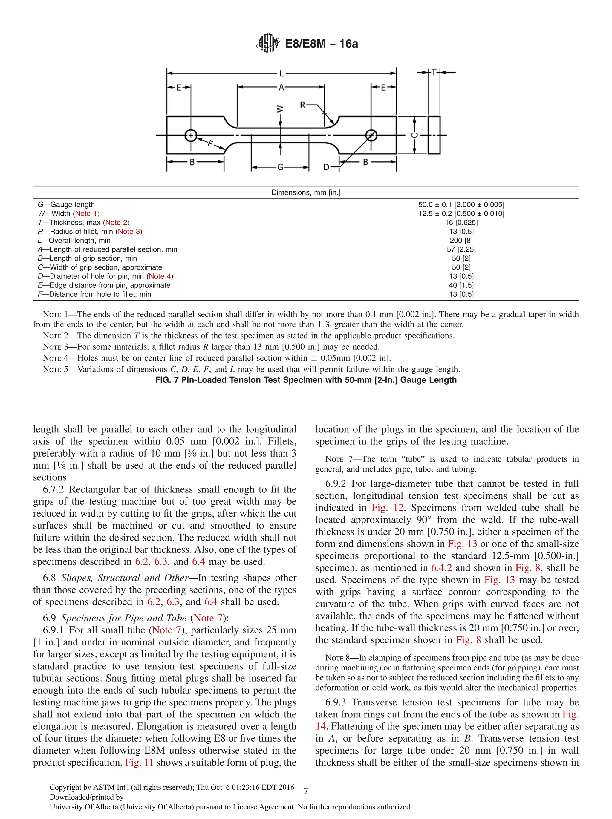 ASTM E8-E8M | PDF
