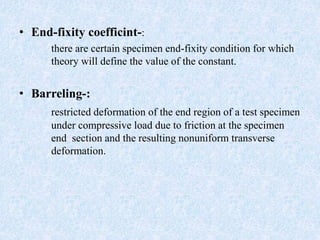 ASTM E 09(COMPRESSION TEST) | PPTX | Physics | Science