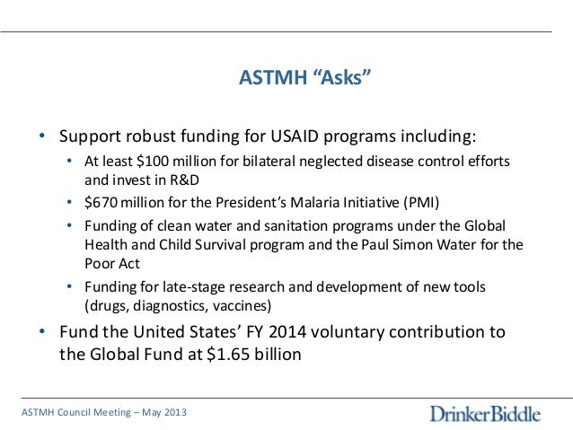 ASTMH Advocacy Highlights