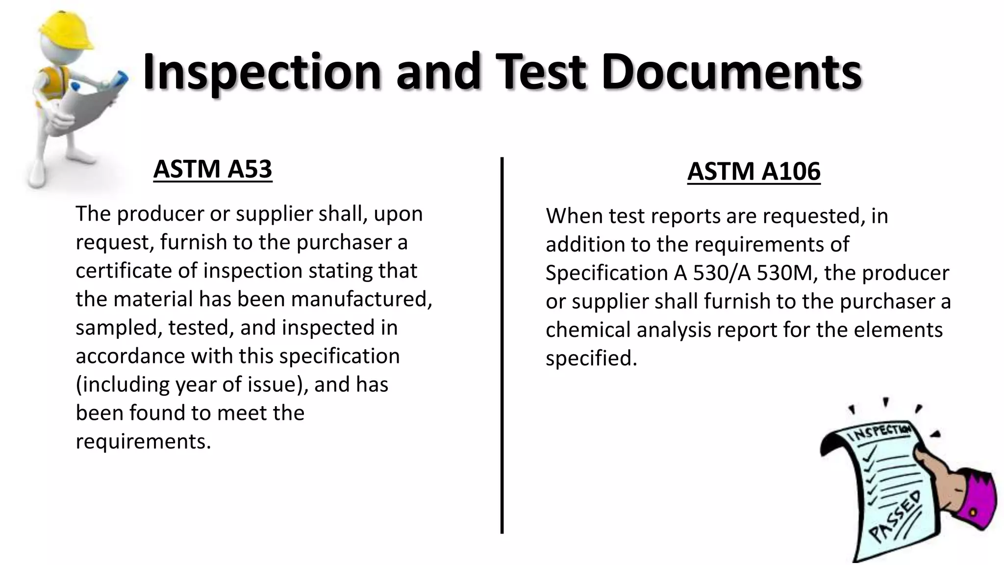 ASTM International's Introduction, Histroy of development and ASTM A-53 ...