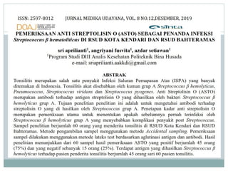 Pemeriksaan ASTO (anti streptolisin O).pptx