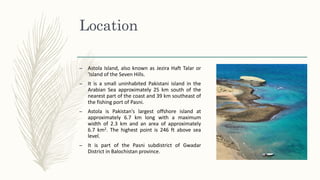 Astola island | PPTX