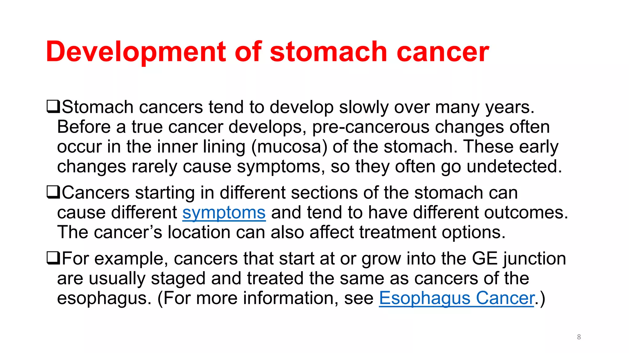 Stomach cancer | PPTX