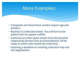 Greek Businesses | PPTX