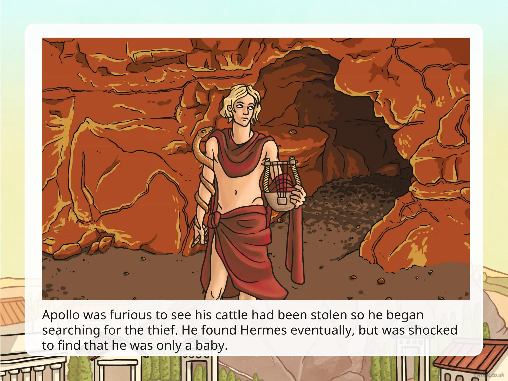 A Story About Hermes and Apollo Powerpoint.ppt