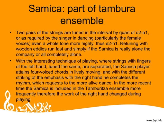 A story about tamburitza | PPT