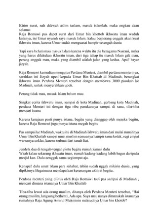 Sejarah Umar bin Khattab menjadi khalifah.docx