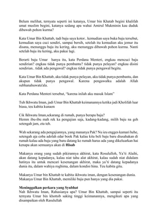 Sejarah Umar bin Khattab menjadi khalifah.docx