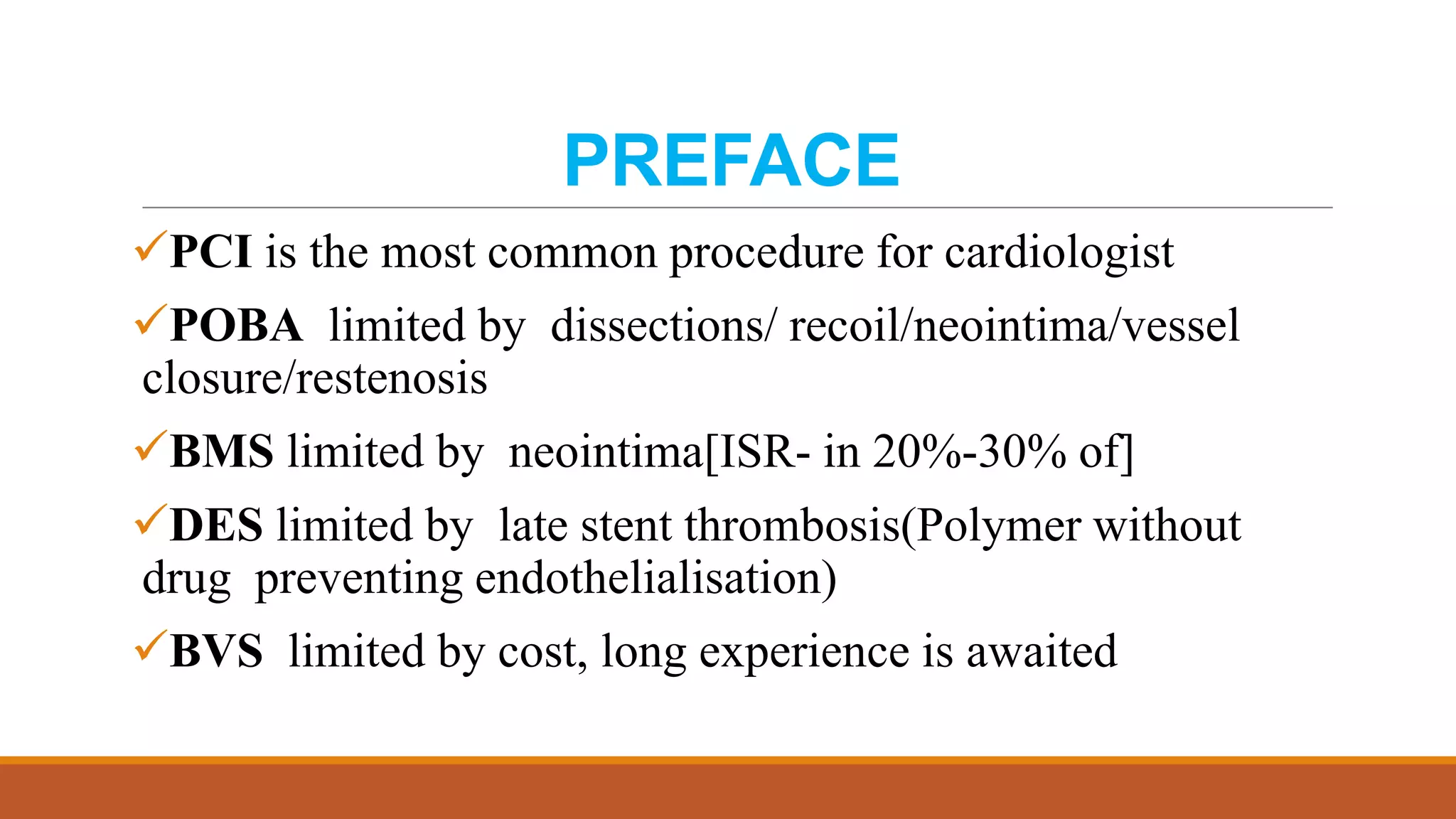The story of coronary stent | PPTX