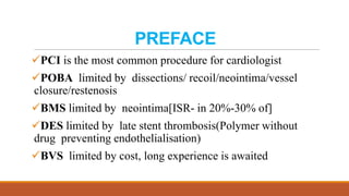 The story of coronary stent | PPTX