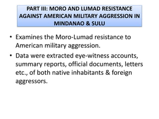 A Story of Mindanao and Sulu in Question and Answer: Book Report | PPTX