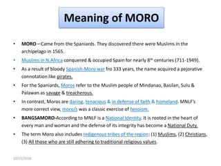A Story of Mindanao and Sulu in Question and Answer: Book Report | PPTX