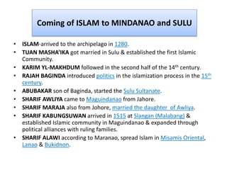 A Story of Mindanao and Sulu in Question and Answer: Book Report | PPTX