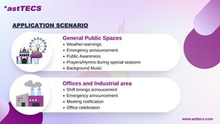 Public Announcement System Supplier | Best PA system dealer | *astTECS ...