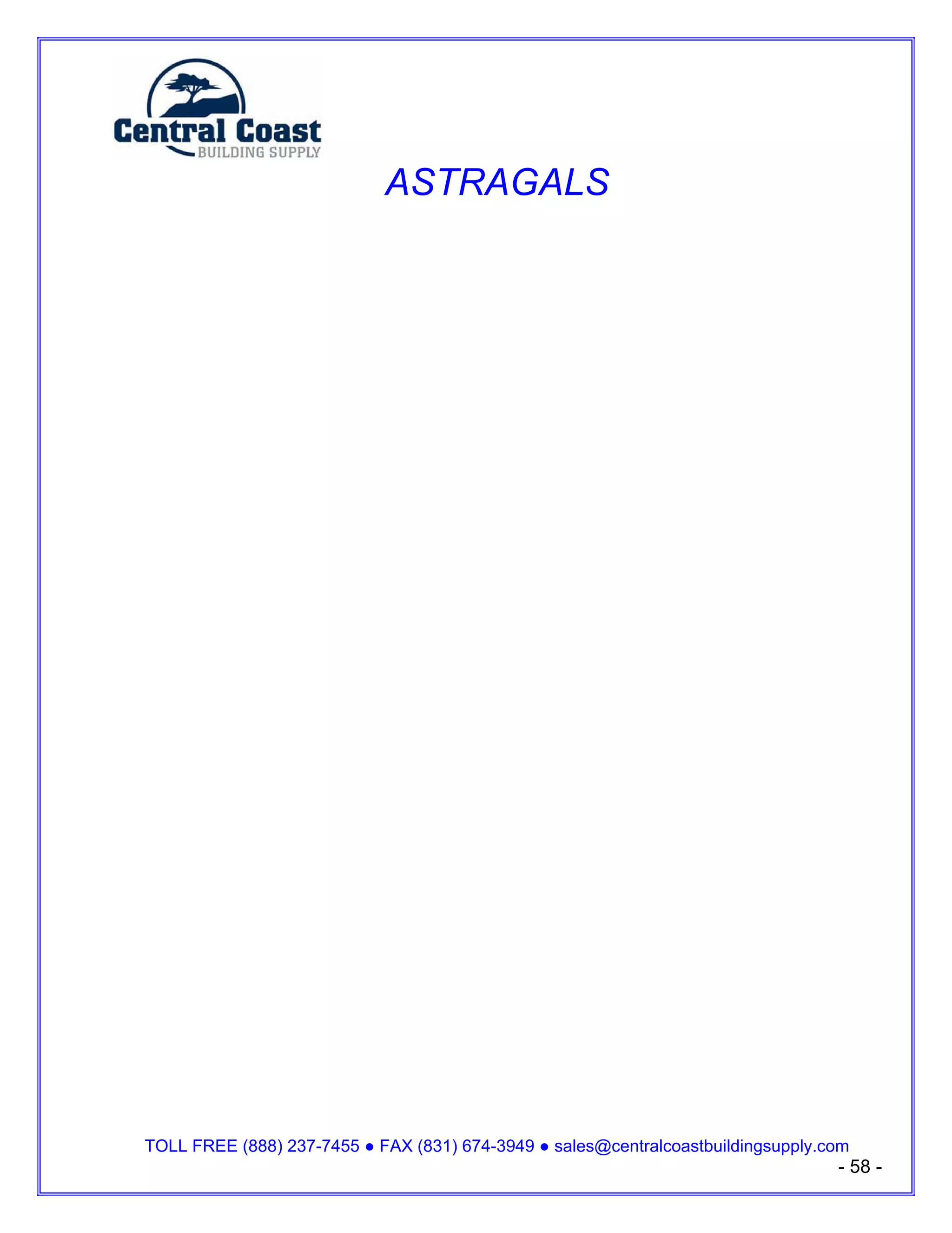 ASTRAGALS | PDF