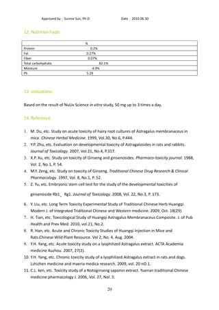 Astra Gin, A Nu Liv Science Nutraceutical Ingredient For Increasing ...