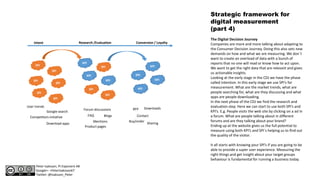 A strategic framework for digital measurement | PPT