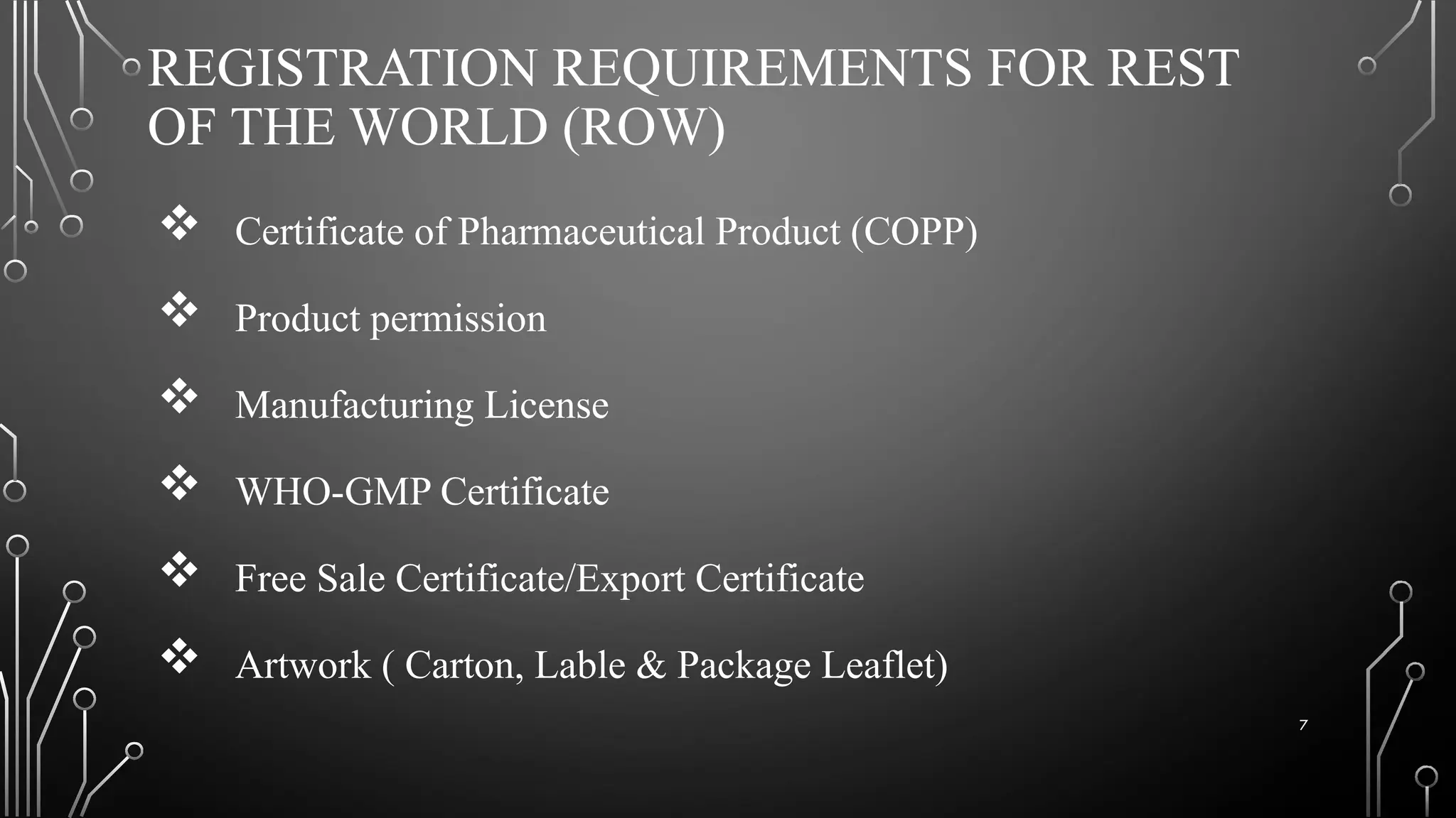 A Strategic Framework for Tender Applications in the Generic Drug ROW ...