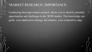 A Strategic Framework for Tender Applications in the Generic Drug ROW ...