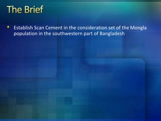 A strategic presentation for Scan Cement | PPTX