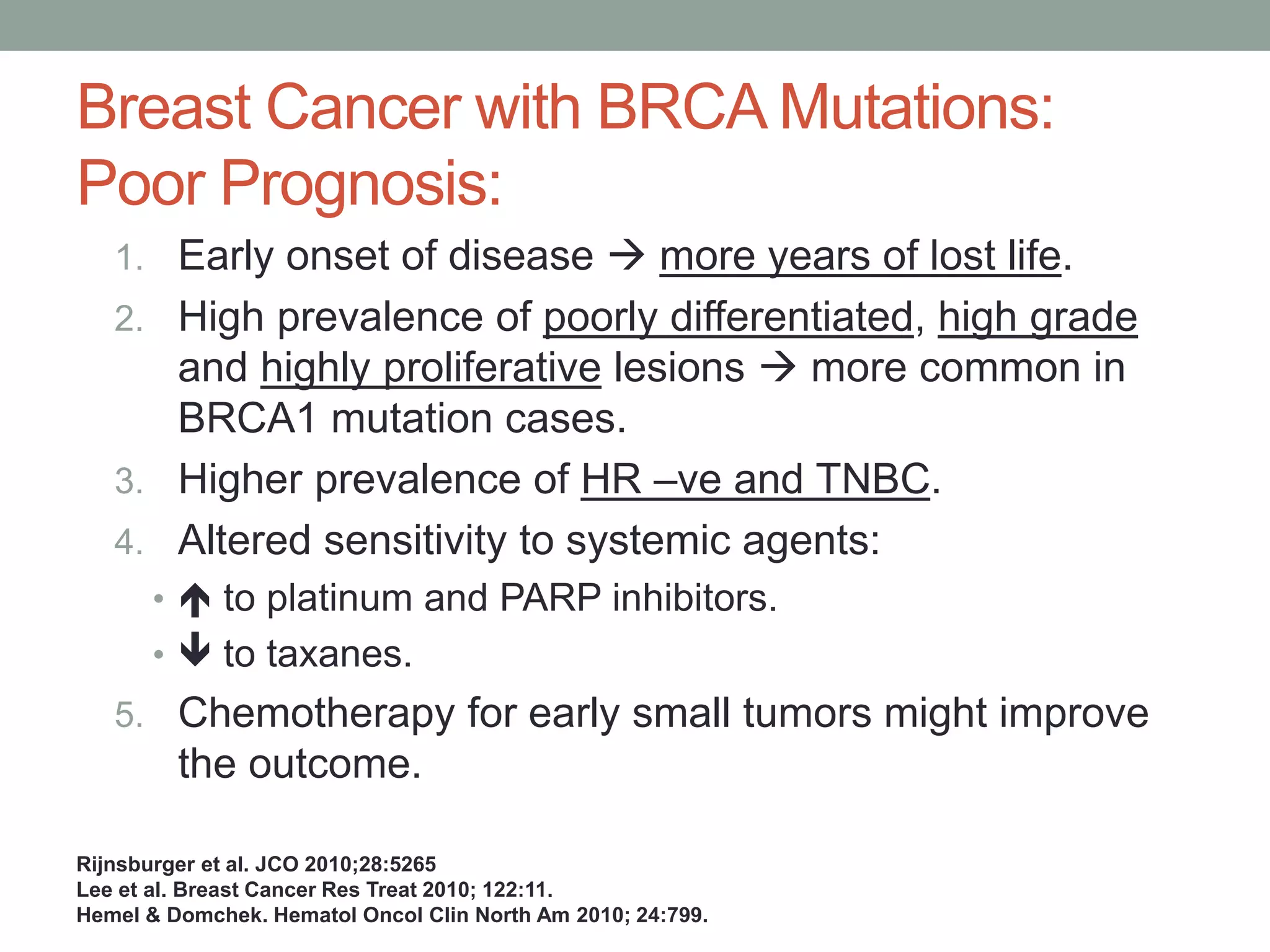 Breast Cancer: A focus on BRCA Mutations. | PPTX