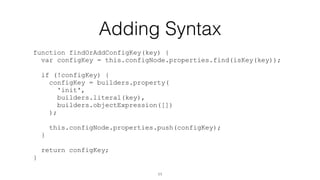 AST Rewriting Using recast and esprima | PPT