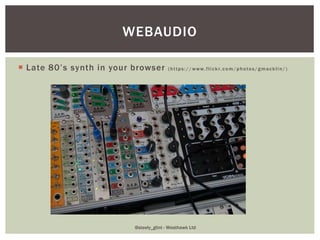 Putting the 'web' into webRTC | PPT