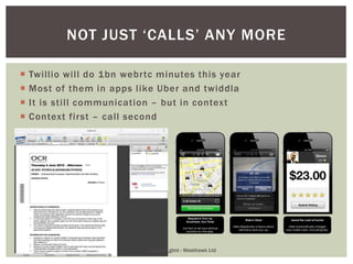 Putting the 'web' into webRTC | PPT