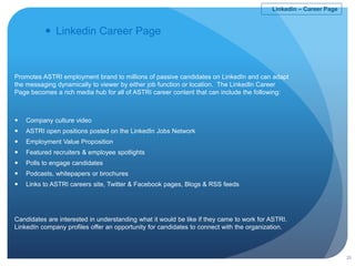 Astri linkedin presentation | PPT