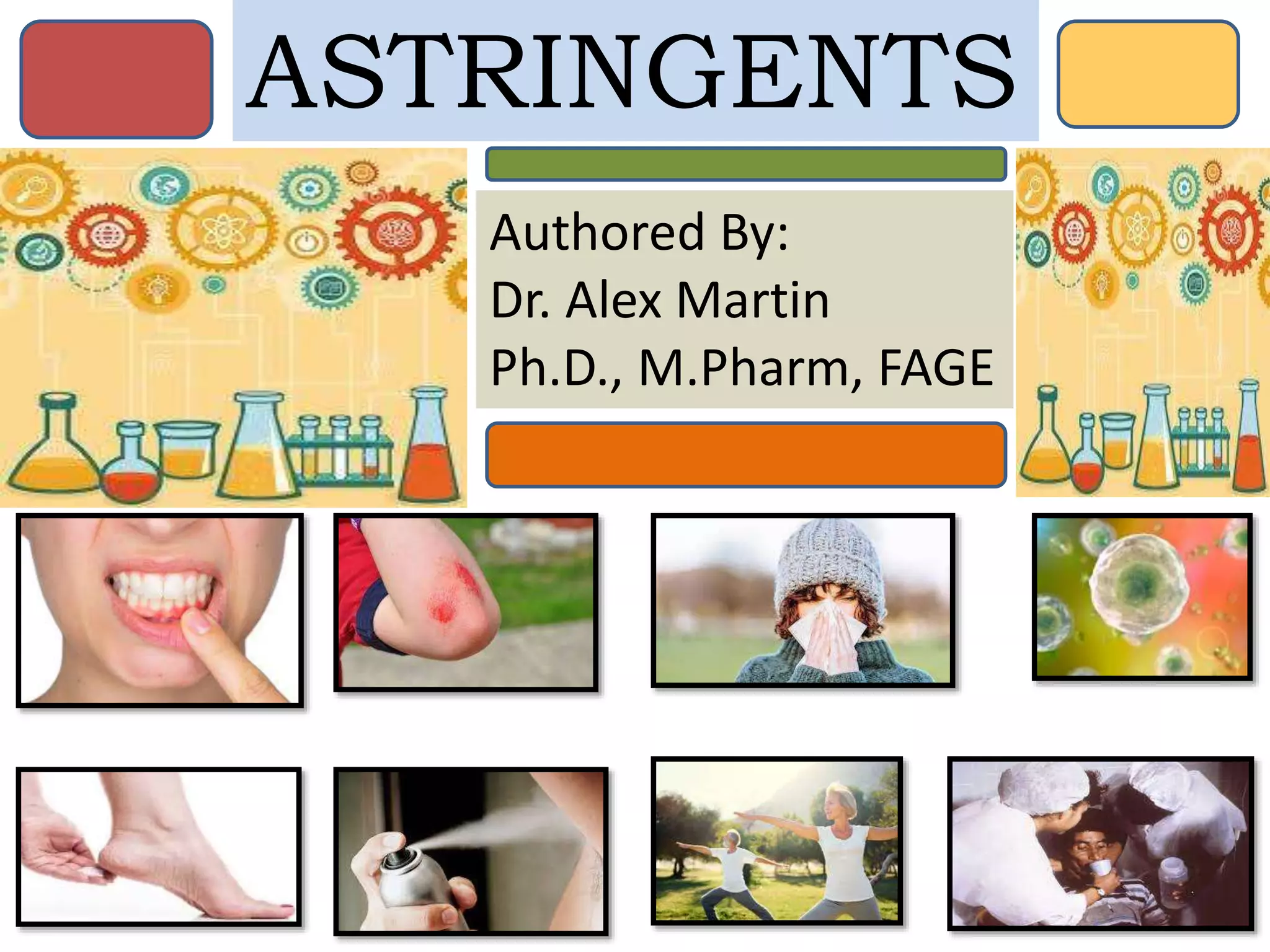 Astringents (PCI syllabus, B.Pharm) | PPTX