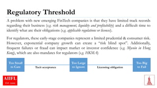 #FinTech Regulation Overview co-presented | PPTX
