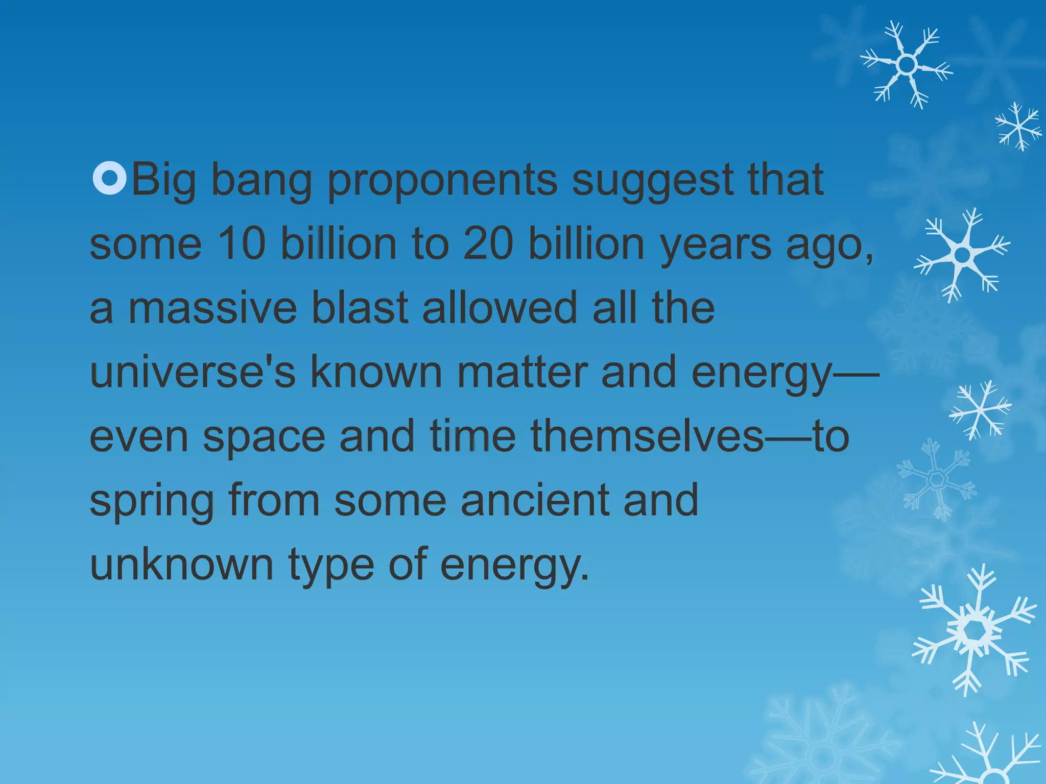 Astronomy big bang theory | PPT