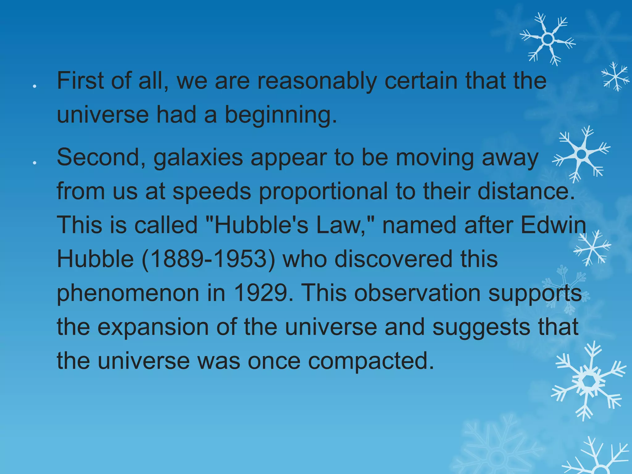 Astronomy big bang theory | PPTX | Physics | Science