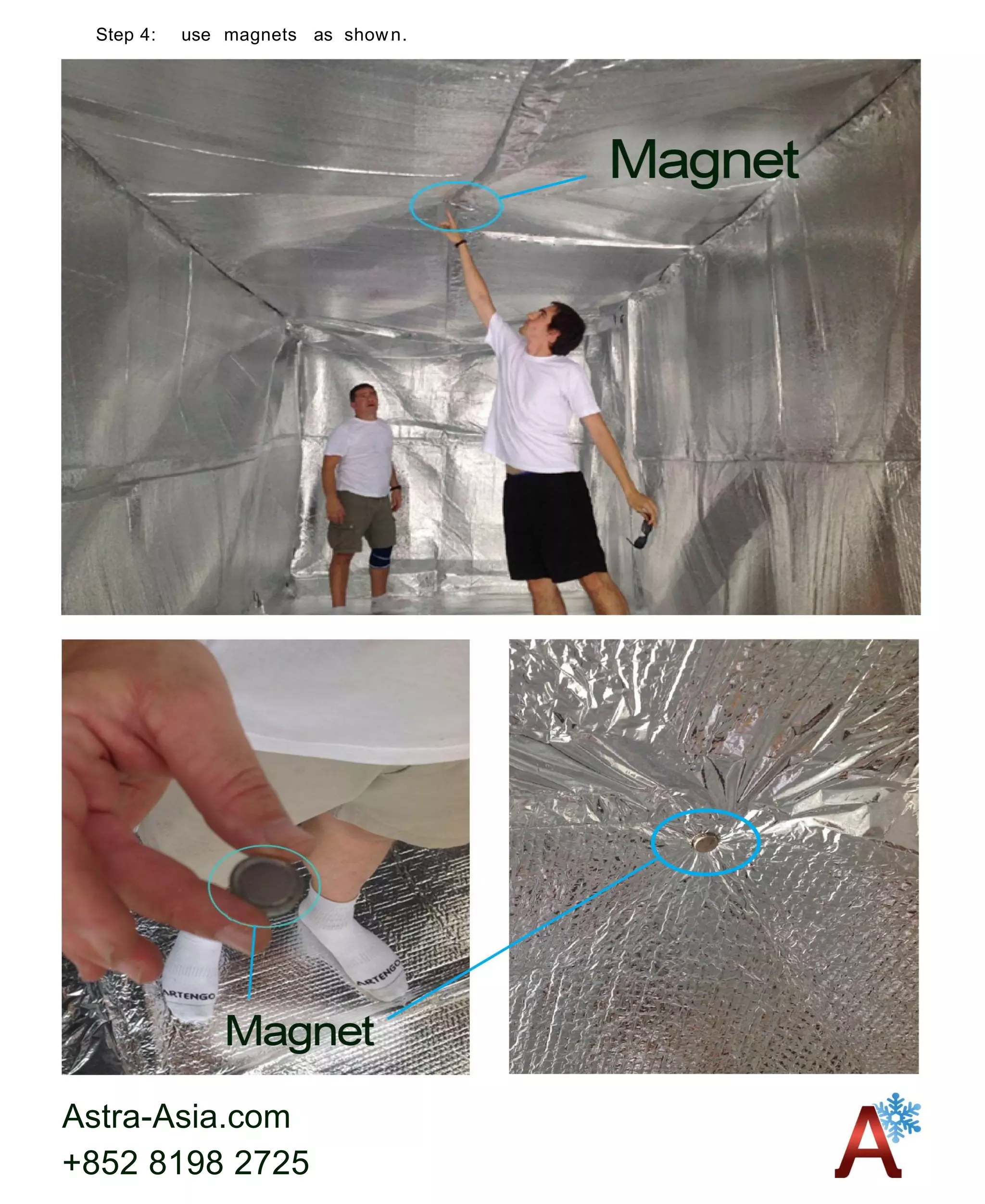Container liner install instructions by Astro-Asia.com