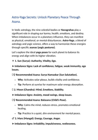 Astro-Yoga Secrets Unlock Planetary Peace Through Asana..docx