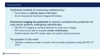 Novel Functional Radiomics for Prediction of Cardiac PET Avidity in ...