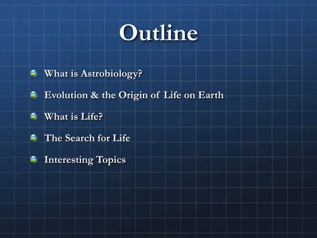 Astrobiology | PPTX | Chemistry | Science