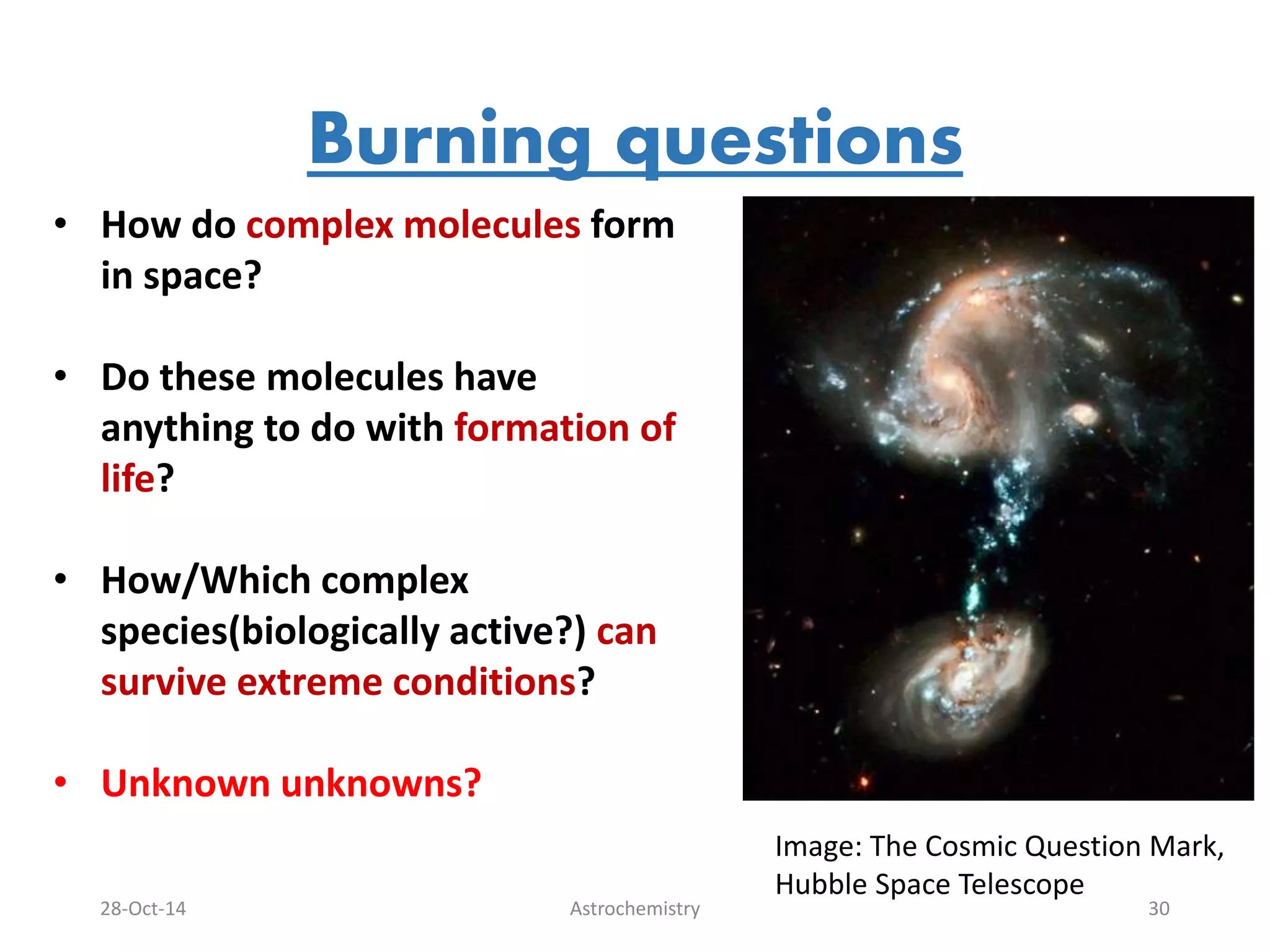 Astrochemistry | PPTX