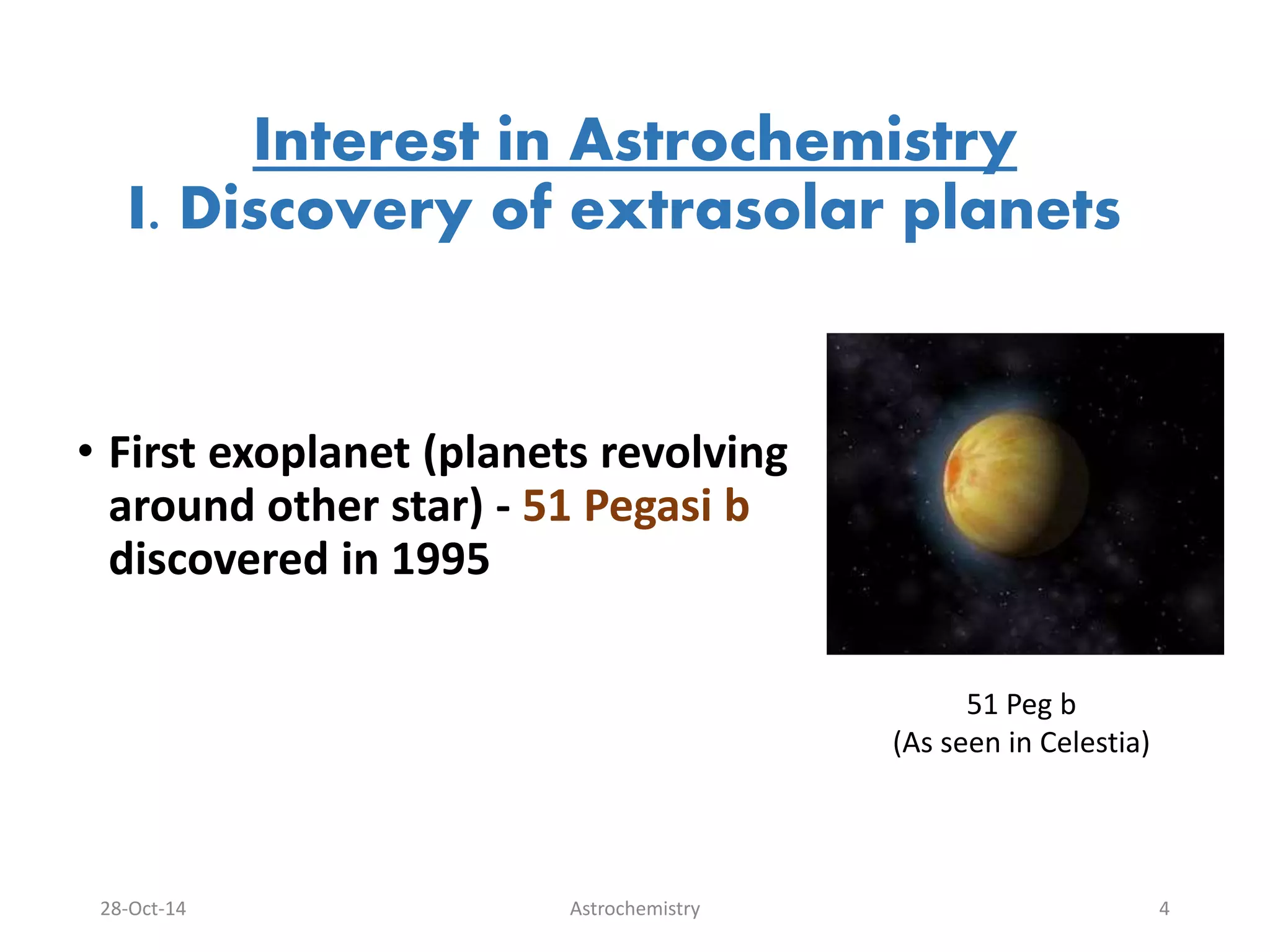 Astrochemistry | PPTX