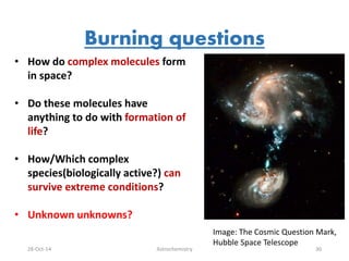 Astrochemistry | PPTX